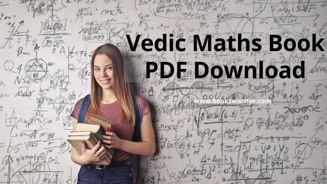Vedic Maths PDF Book Free Download Vedic Maths PDF Book Free Download