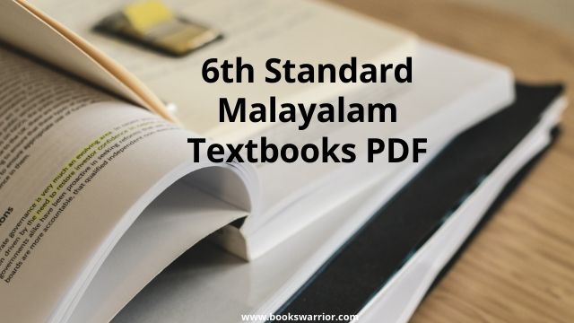 6th Standard Malayalam Textbooks PDF
