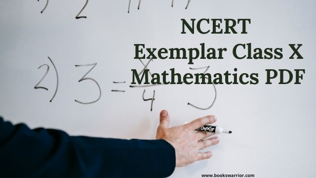 NCERT Exemplar Class 10 Maths PDF NCERT Exemplar Class 10 Maths PDF